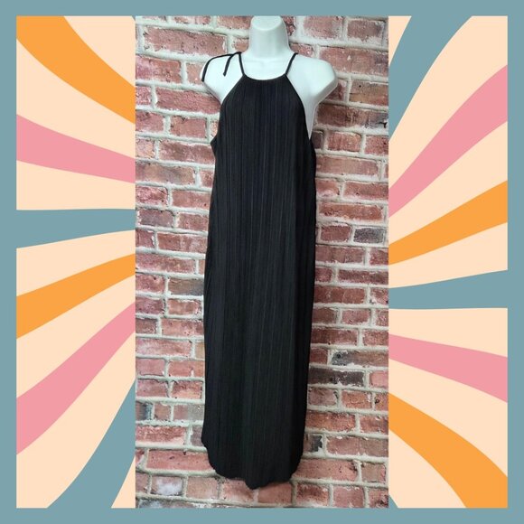 a new day | Dresses | A New Day L Black Knit Midi Shift Dress ...